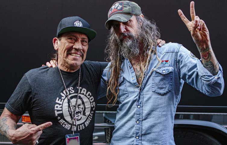 DANNY TREJO surprises ROB ZOMBIE fans at White River Amphitheatre ...