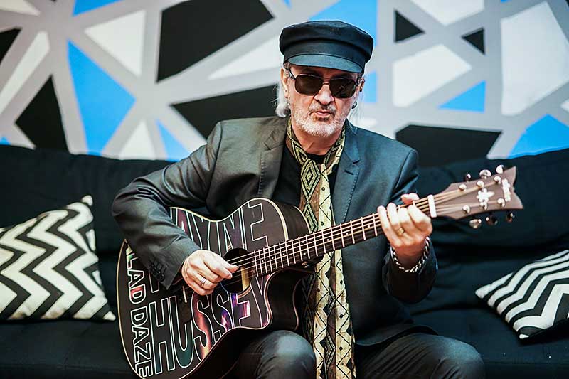 WAYNE HUSSEY: Solo Mission - OUTBURN ONLINE