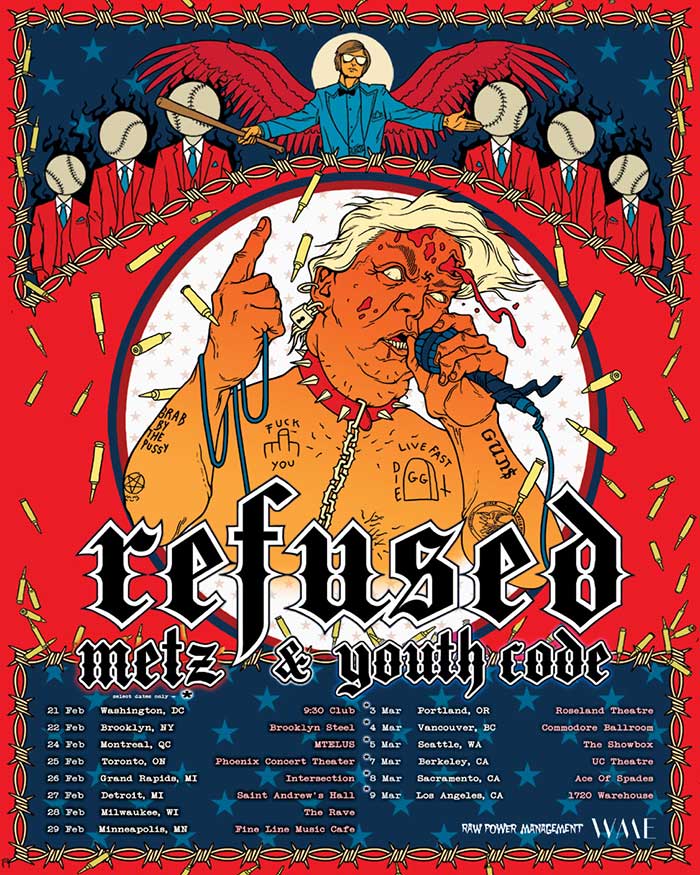 REFUSED Announce North American Tour Dates - OUTBURN ONLINE