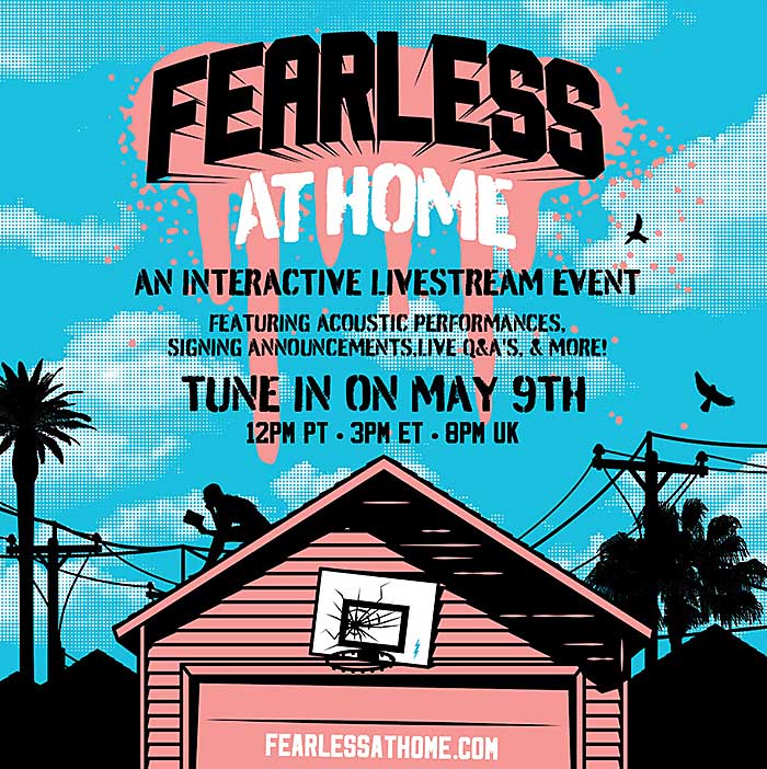 FEARLESS AT HOME Set for May 9 - OUTBURN ONLINE