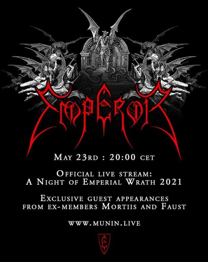 Original Lineup of EMPEROR Prepares for Livestream - OUTBURN ONLINE