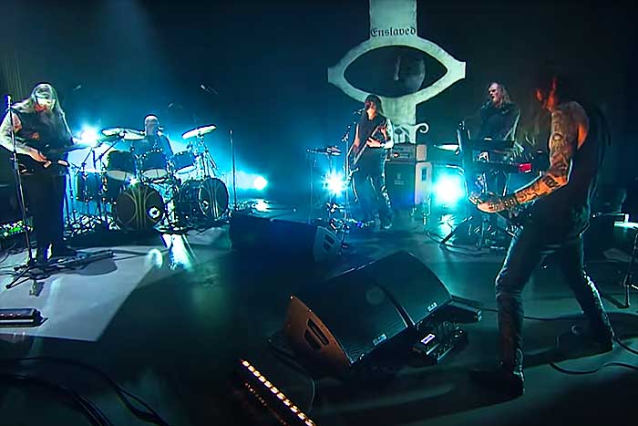 ENSLAVED Releases “Sacred Horse” Live Video - OUTBURN ONLINE