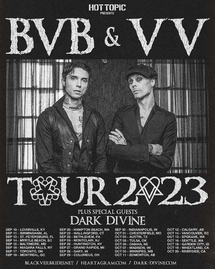 DARK DIVINE Joins Black Veil Brides and Ville Valo on Tour and Shares ...